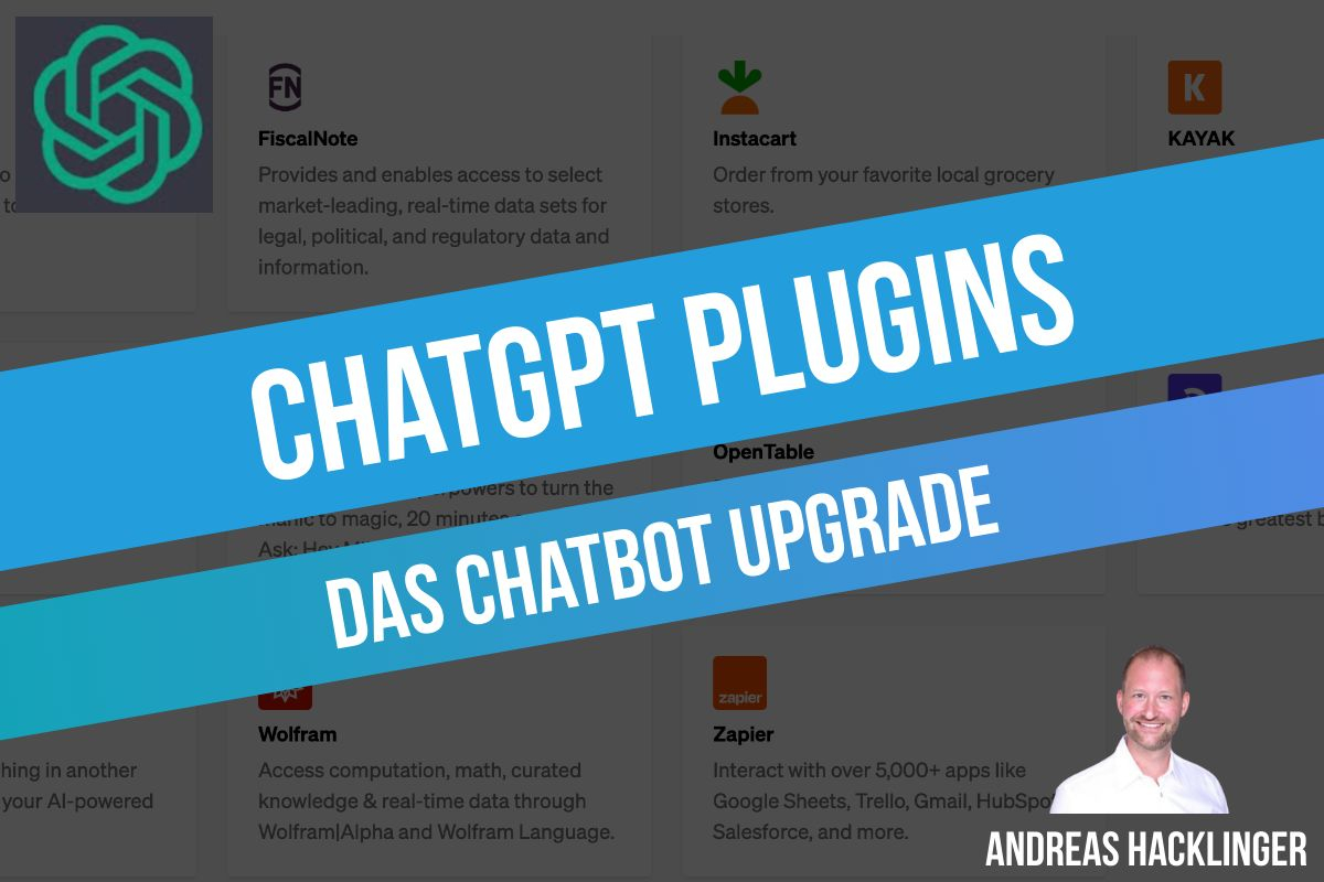 Unerwartet schnell: ChatGPT Plugins - 12 Tools sind dabei - Das Upgrade für den Chatbot